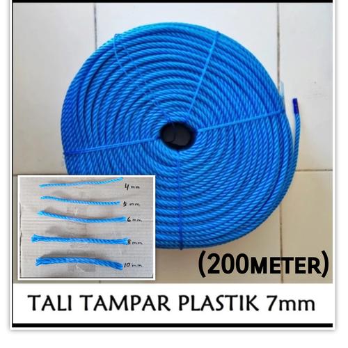 Jual 1 Roll Tali tampar 7 mm Tali ikat Tali tambang plastik 7mm - Kota ...