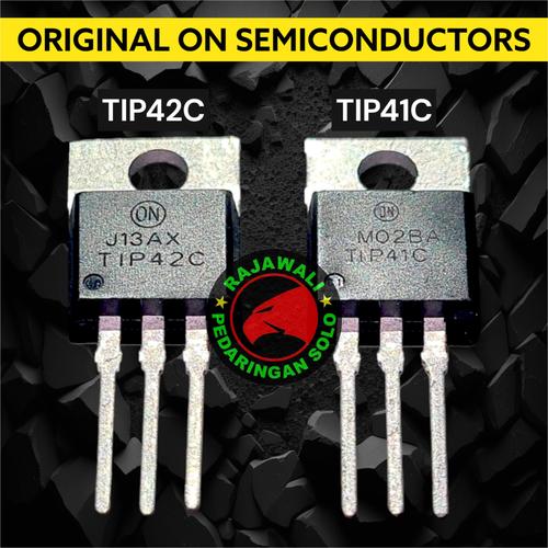 Jual POWER TRANSISTOR TIP41 TIP42 ORIGINAL ON SEMICONDUCTORS TIP41C ...