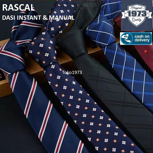Promo RASCAL 2 - long formal office wedding skinny tie dasi panjang ...