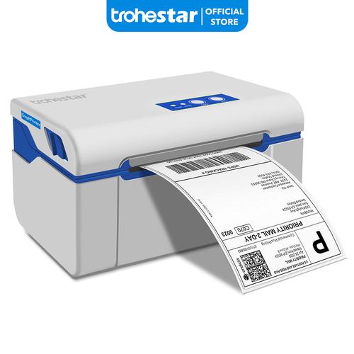 Jual Trohestar shipping Label Printer 100x150 mm USB Label Printer ...