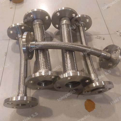Jual Flexible Hose Flange JIS 10K SS316 2" inch DN 50 ( P. 40 cm ...
