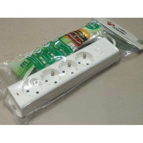 Jual Stop kontak GONGNIU uticonn 4 lubang stop kontak 1 switch 3 M - Kota Tangerang - Kharisma ...