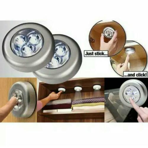 Jual Lampu Light Led Kecil Emergency Darurat Tempel Plafon Lemari ...