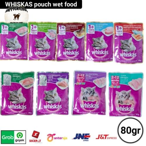 Jual whiskas Sachet all varian 85 gr × 24 biji makanan kucing murah ...