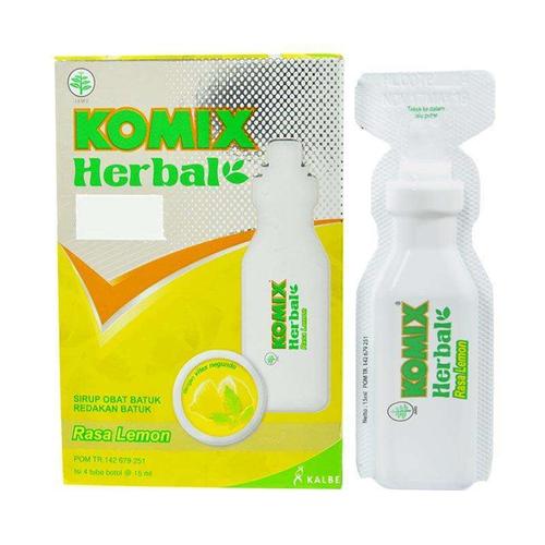 Jual Komix Herbal Lemon Sirup 15 ml 4 Botol - Kota Pekanbaru - Apotek ...