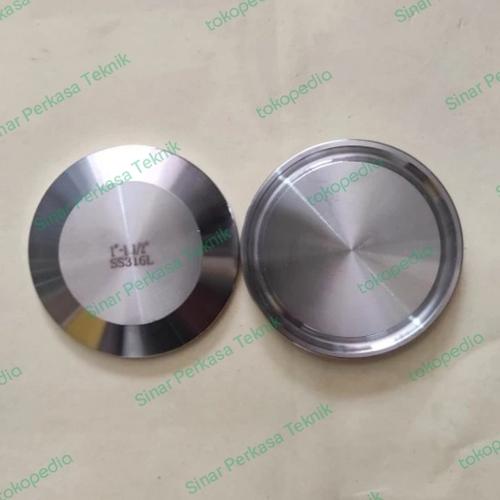Jual Blind ferrule sanitary SS316 / End cap stainless steel 316L ...