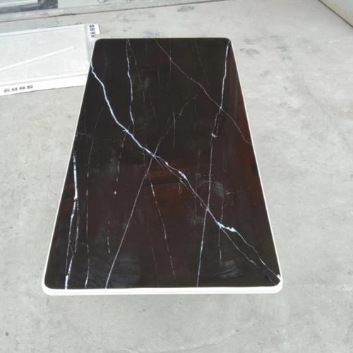 Jual Meja Granit Motif Hitam Corak Putih Dobel Bevel 60x120/Meja Ruang ...