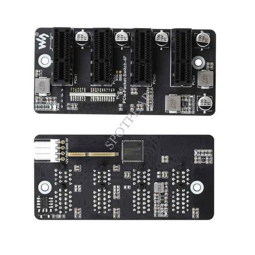 Jual Raspberry Pi Compute Module 4 CM4 PCIe Packet Switch 4P PCIe Pa ...