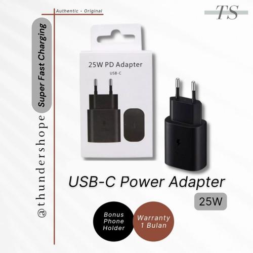 Promo ADAPTER SAMSUNG 25W SUPER FAST CHARGING ADAPTOR TYPE USB C ...