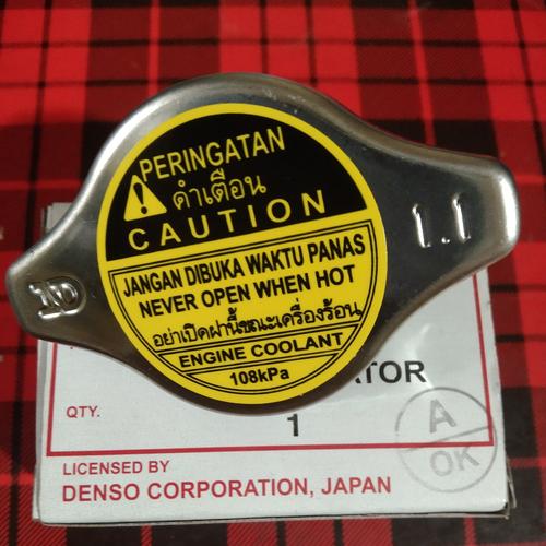 Jual Tutup Radiator Asli Denso Toyota Vios 2003-2007 Generasi pertama ...