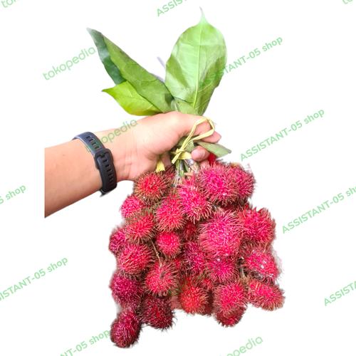 Jual rambutan binjai manis / rambutan pilihan dan segar 1kg - Jakarta ...