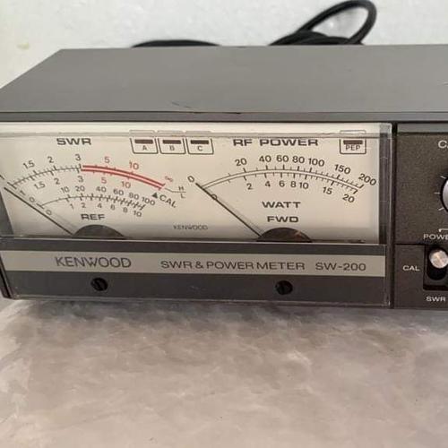 Jual SWR power meter kenwood sw 200 dgn 2 coupler - Kab. Sleman ...