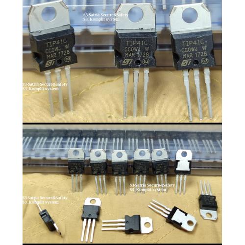 Jual Mosfet TIP41C Transistor TIP41 C IC TIP 41C ST TIP 41 C - Jakarta ...
