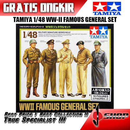 Jual Tamiya 1/48 WWII Famous General Set - Kota Semarang - J-SHOP ...
