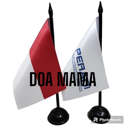 Jual bendera meja INDONESIA+PERADI bahan satin - Jakarta Pusat - DOA ...