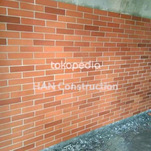 Jual Bata Merah Tempel Rustic Hitam Trackota Bata Tempel Bavel Classic ...