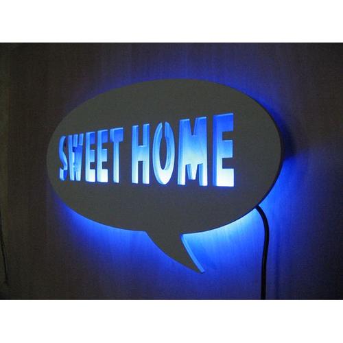 Jual Papan Nama Led Lampu Kamar Papan Usaha Akrilik - MOTIF 1, 15x30 ...