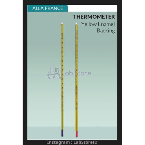 Jual Thermometer Blue Liquid Stik Batang -20+110°C Alla France 5122T110 ...