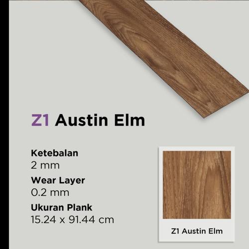 Jual LANTAI VINYL STICKER MARVEL MOTIF KAYU SERIES PER BOX ISI 3,345 M2 - Z1 AUSTIN ELM ...