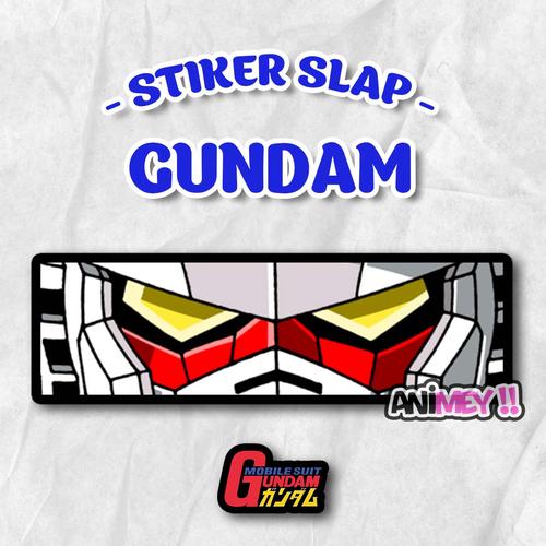 Jual Stiker Slap Gundam / Sticker Slap Anime Waterproof - 1, TRANSPARAN ...