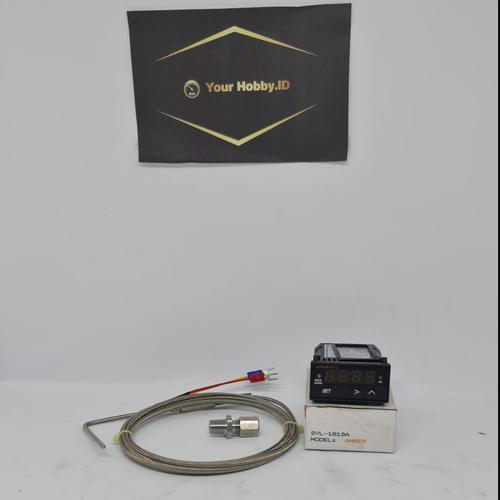 Jual EGT Meter Merk Auber SYL-1813 Amber + EGT Probe TC-KEGTL-1/8 NPT ...