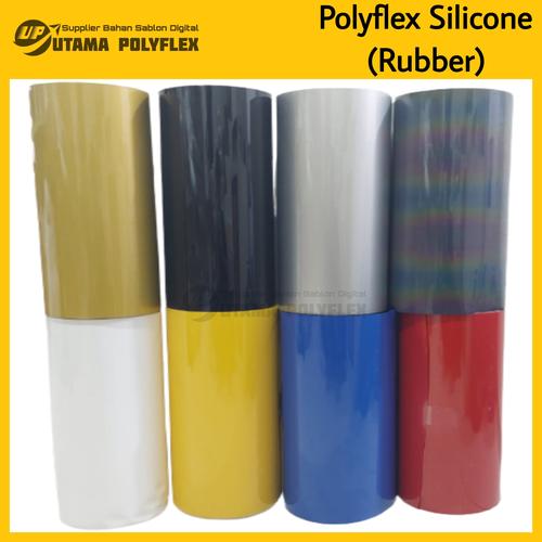 Jual Polyflex Silicone / Poliflex Silikon / Bahan Sablon Rubber Timbul ...