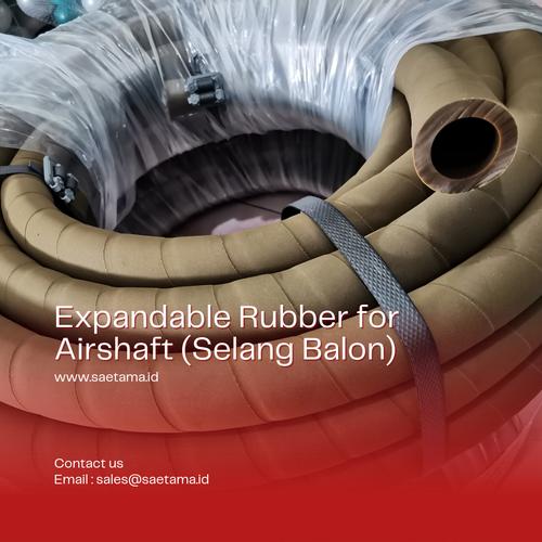 Jual Selang Balon Airshaft expandable Rubber Bledder ukuran 25mm x 37 ...