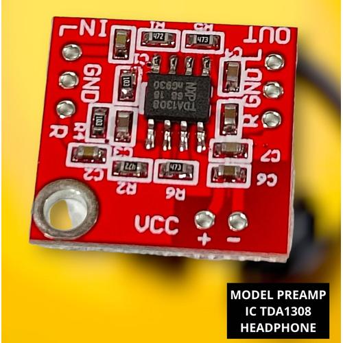 Jual Kit Modul Preamp Headphone TDA1308 Earphone Pre amplifier Board ...