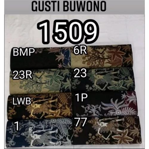 Jual Kain Batik Gusti Buwono (1509). Batik Katun Motif Wayang Batu Raden - Jakarta Pusat ...