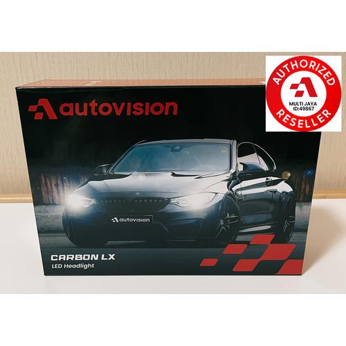 Jual LED Autovision H11, HB3 Carbon LX 63 Watt,6500 Lumens, 5700k ...