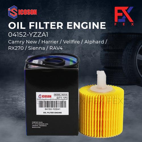Jual ICOSON Oil Filter Element CAMRY NEW HARRIER VELLFIRE ALPHARD ...