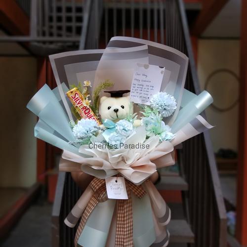 Jual bucket/handbouquet/buket bunga coklat boneka wisuda/ultah anniv ...