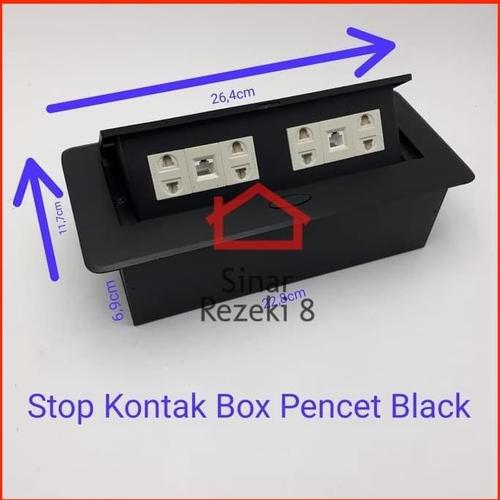 Jual Floor Power Socket Outlet/ Stop Kontak Listrik Lantai Meja Tanam ...