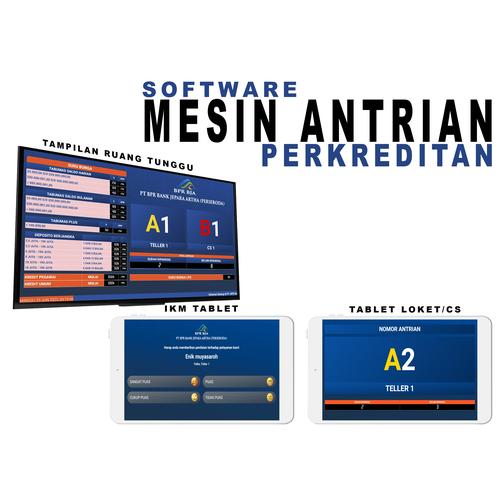 Jual Mesin Antrian, Software Antrian, Aplikasi Antrian Perkreditan ...