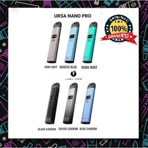 Jual Ursa Nano Pro New Color Neon Mint Pod Kit 900mah by LostVape ...