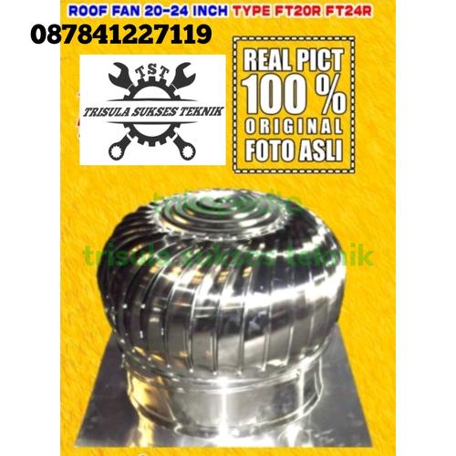 Jual Blower Ventilasi Atap Rumah Pabrik 24"Ich Roof Fan FT24R - Jakarta ...