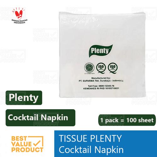 Jual Tissue Plenty COCKTAIL Napkin 100 Sheets - Kota Bandung ...