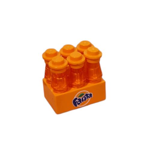 Jual LEGO Custom Part - Container, Crate w/ Fanta Pattern (Brick-Built ...