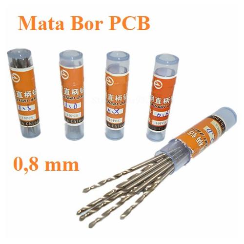 Jual Mata Bor PCB Drill Bits HSS Untuk Besi 0.5mm 0.8mm 1mm 1.5mm 2mm ...