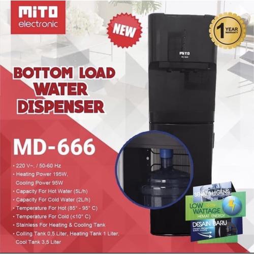 Promo Mito Bottom Load Water Dispenser Galon Bawah Mito MD-666 MD 666 MD666 - Kab. Sleman ...