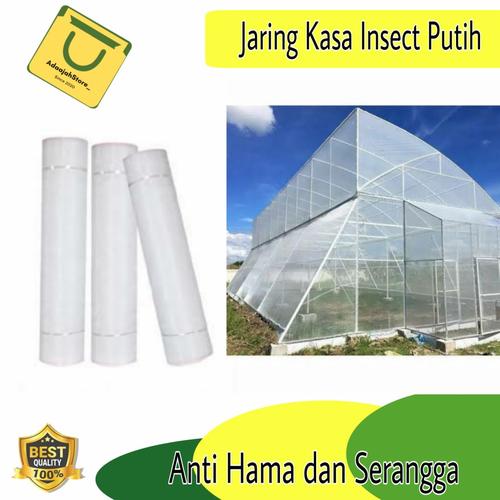 Jual Jaring Kasa insect warna PUTIH/HIJAU Lebar 3 Meter - 2 meter - 1 ...