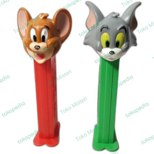 Jual Pez Tom Jerry Kucing Tikus Cat Mouse Mice Candy Dispenser Jadul ...