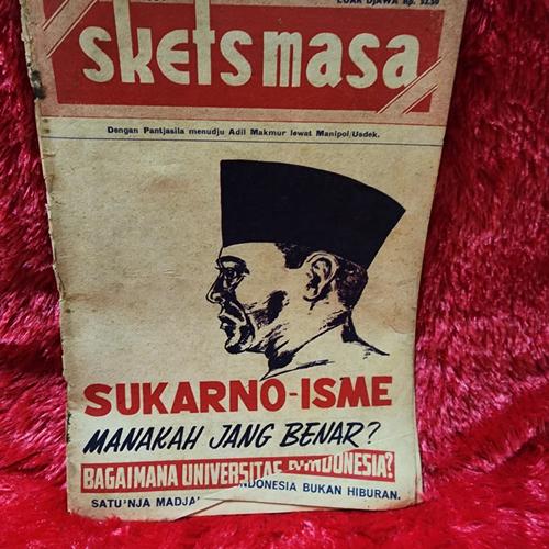 Jual buku majalah langka skets masa - sukarno isme manakah yang benar -1964 - Jakarta Pusat ...