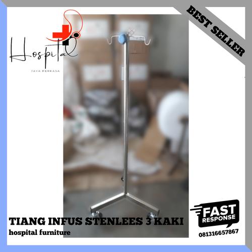 Jual tiang Infus Stainless kaki 3 - Kab. Bogor - Harapan Jaya Plastik ...