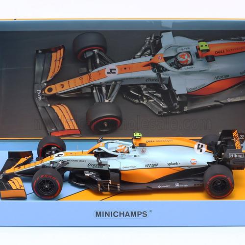 Jual McLaren MCL35M Lando Norris 3rd Monaco F1 GP 2021 Gulf Livery ...