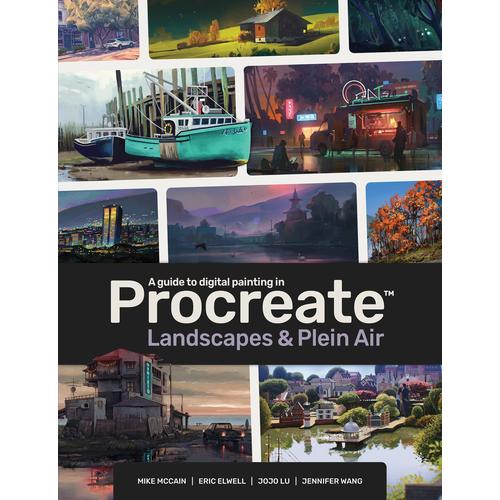 Jual Guide to Procreate Background Tutorial Book - Landscapes & Plein ...