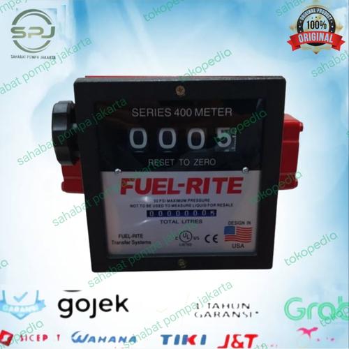 Jual Flow meter fuel rite 11/2inchi 4digit meteran solar asli usa ...