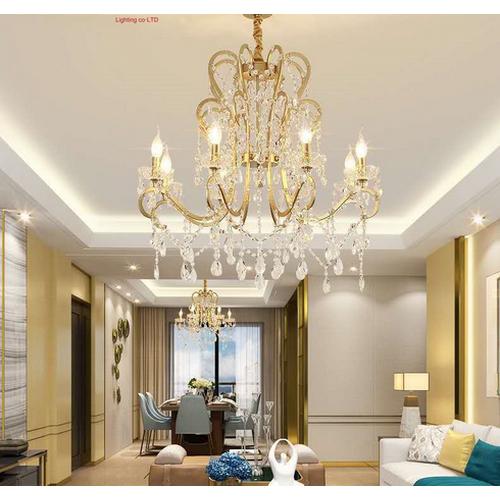 Jual Lampu Gantung LED Mewah K9 Kristal Lampu Gantung Hotel, Aula ...