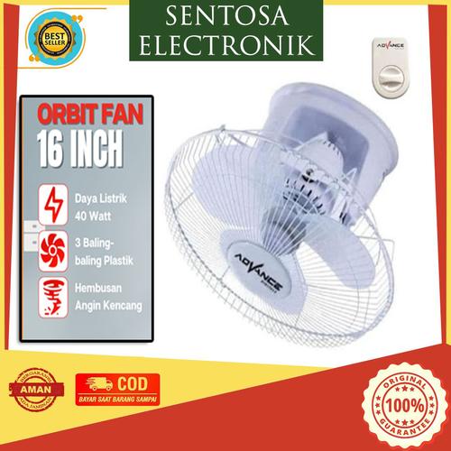 Jual ADVANCE KIPAS ANGIN PLAFON / ORBIT FAN ADVANCE OBF 16 AUTO FAN ...