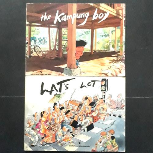 Jual PAKET KOLEKSI 2 SERI KOMIK LAT ENGLISH/KARYA LAT/BERITA PUB 1997 ...